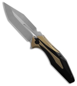 Arcane Design x Isham Bladeworks PLEXUS Knife Bronze/Black Ti