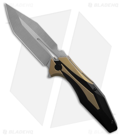 Arcane Design x Isham Bladeworks PLEXUS Knife Bronze/Black Ti