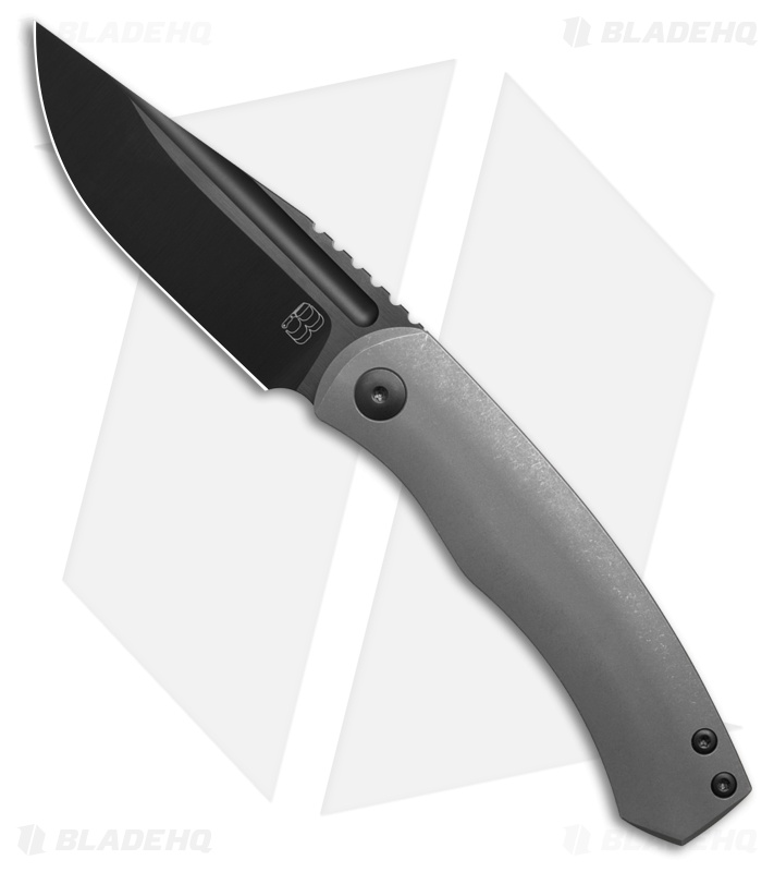 BergBlades Alpha Frame Lock Knife Titanium