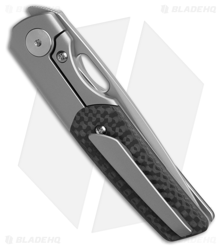 BergBlades Mini Sweeney Frame Lock Knife Carbon Fiber/BB Ti