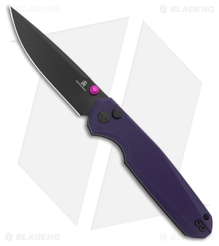 Bestechman Velix Knife Purple G-10 Black