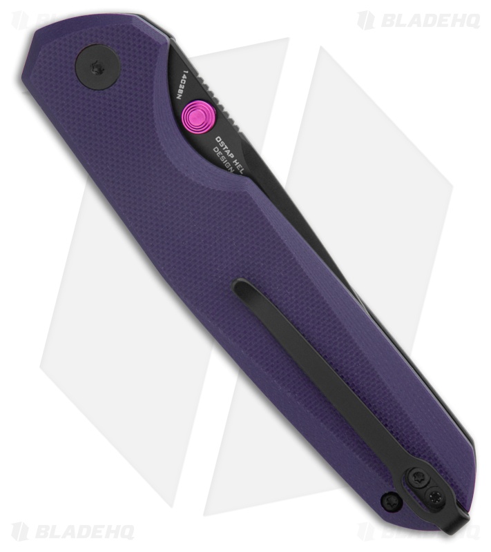 Bestechman Velix Knife Purple G-10 Black