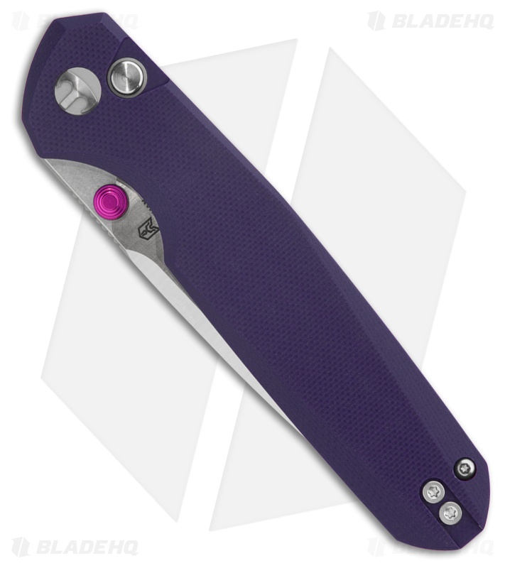 Bestechman Velix Knife Purple G-10 Satin/SW