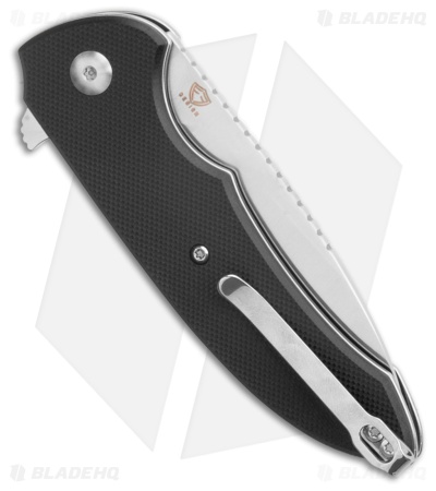 CJRB Space Cowboy Button Lock Knife Black G-10