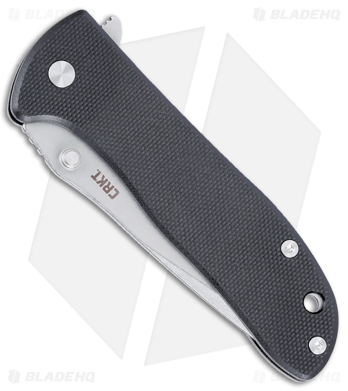 CRKT Drifter Liner Lock Knife + Black G-10 + D2 Stonewash