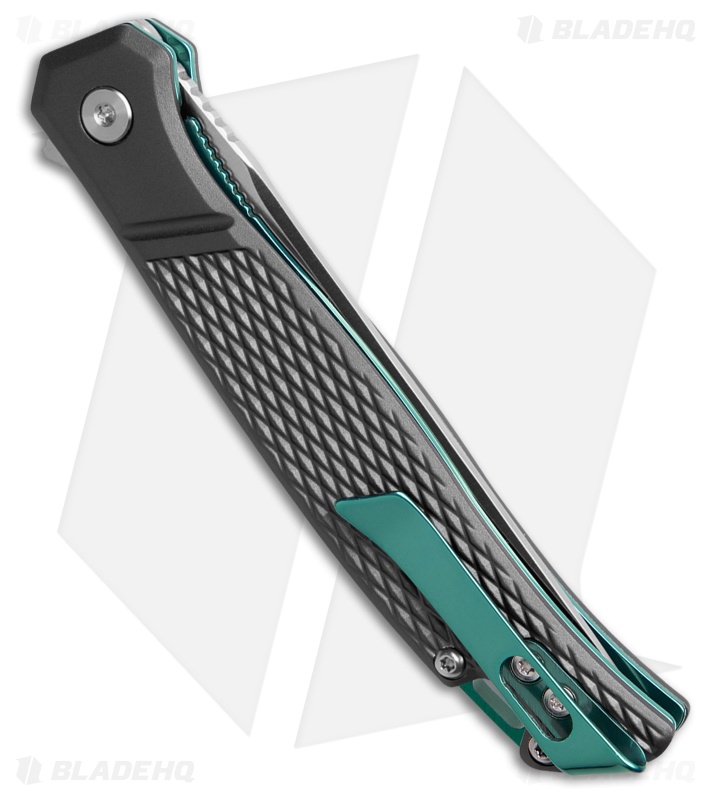 CRKT Scar Liner Lock Knife | Textured Aluminum | Satin
