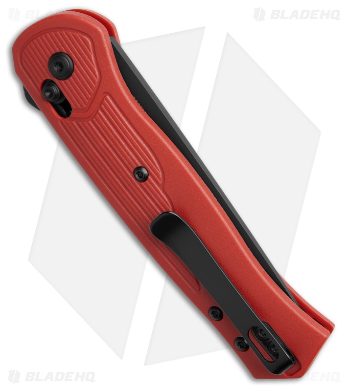 CRKT Sero Crossbar Lock Knife | Red GRN | Black TiN