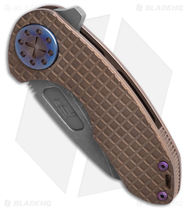 Curtiss Custom F3 Compact Sheep Bronze Frag Ti BB - Blade HQ