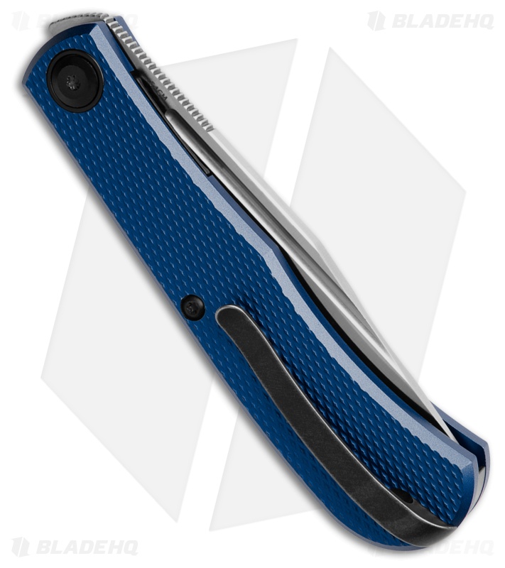 Daedalus Knife Co. The Lab Knife Blue Aluminum Satin