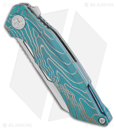 Dew Hara Custom Ray Liner Green/Silver (Mirror) - Blade HQ