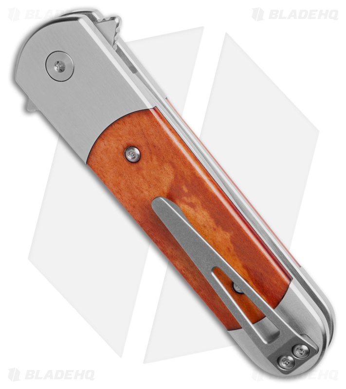 Finch Knife Co Roadrunner Knife Honey Ridge Tan Bone Satin