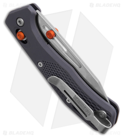 Gerber Assert Pivot Lock Folding Knife Gray - Blade HQ