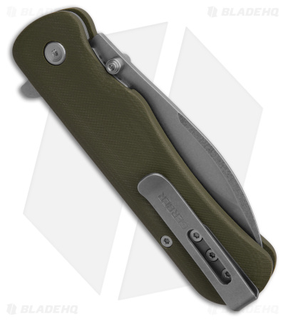 Gerber Confidant Assisted Open Knife Green G-10 - Blade HQ