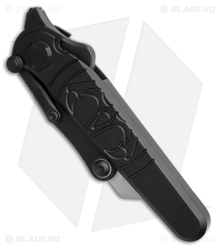 Hawk Knife Designs Shortcut Latch Lock Knife DLC Titanium