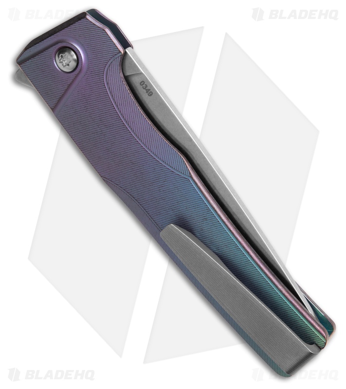 MachineWise Sonora Knife Titanium Distress Fade/Brass