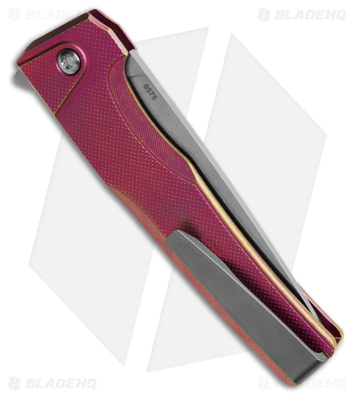 MachineWise Sonora Knife Gold/Pink Titanium MagnaCut SW