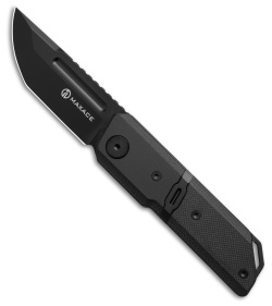 Maxace Knives Capsule II Black G-10 Tanto Black 10CR15COMOV
