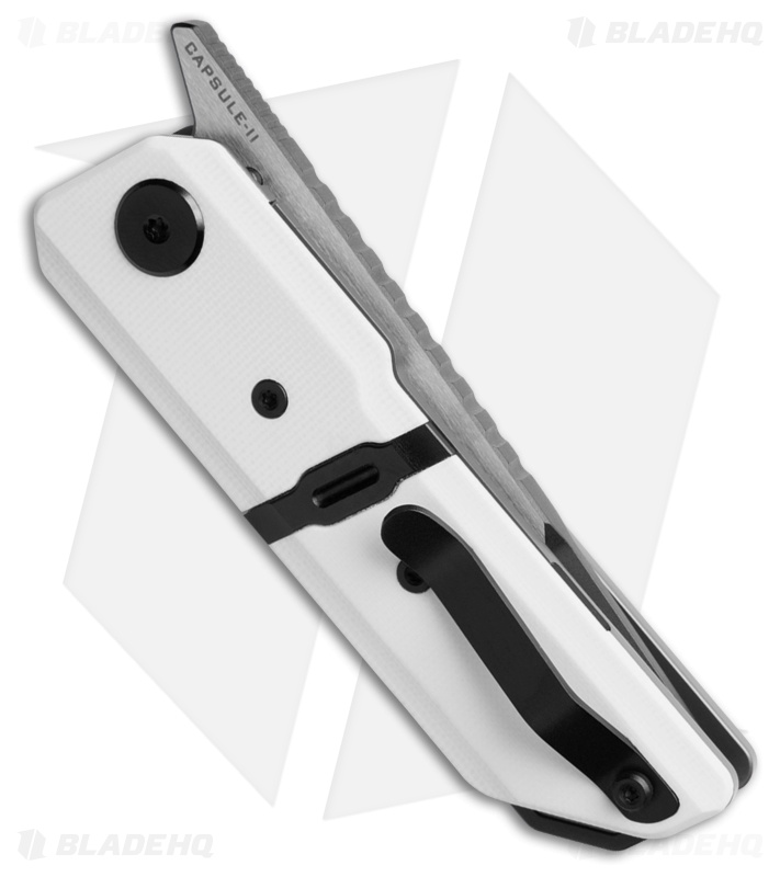 Maxace Knives Capsule II Knife White G-10 Two-Tone