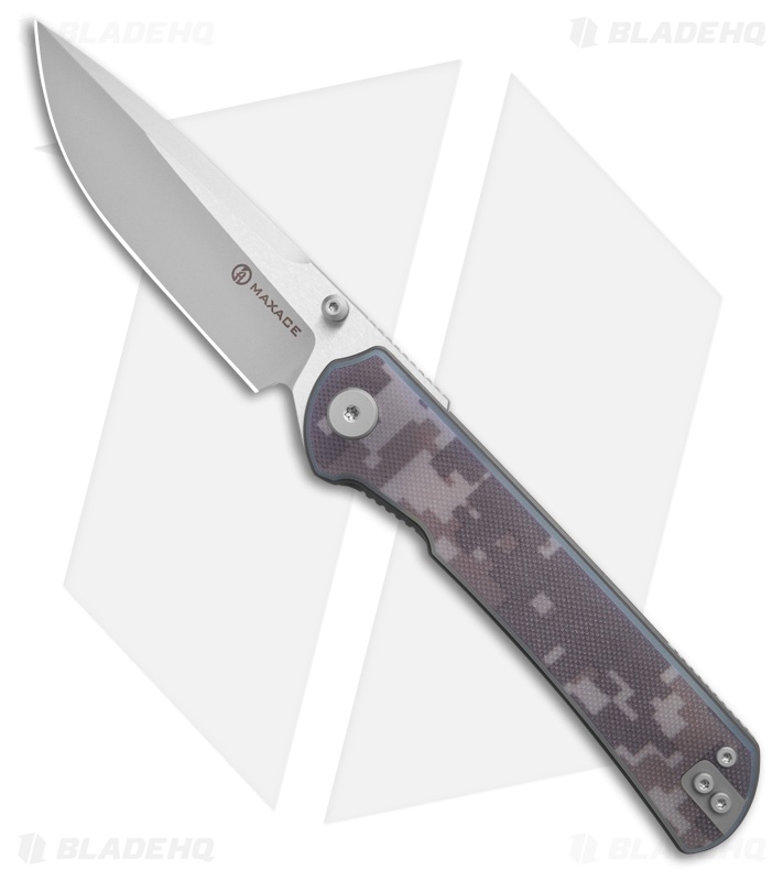 Maxace Knives Peregrine Pocket Knife Camouflage G-10