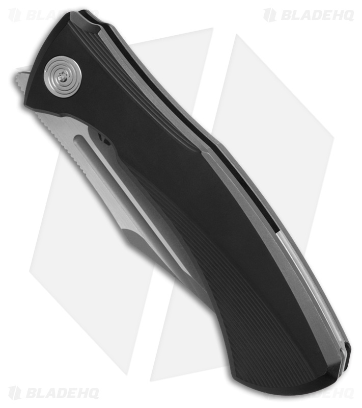 Null Knives Ghoul Knife Black PVD Titanium Dark Stonewash