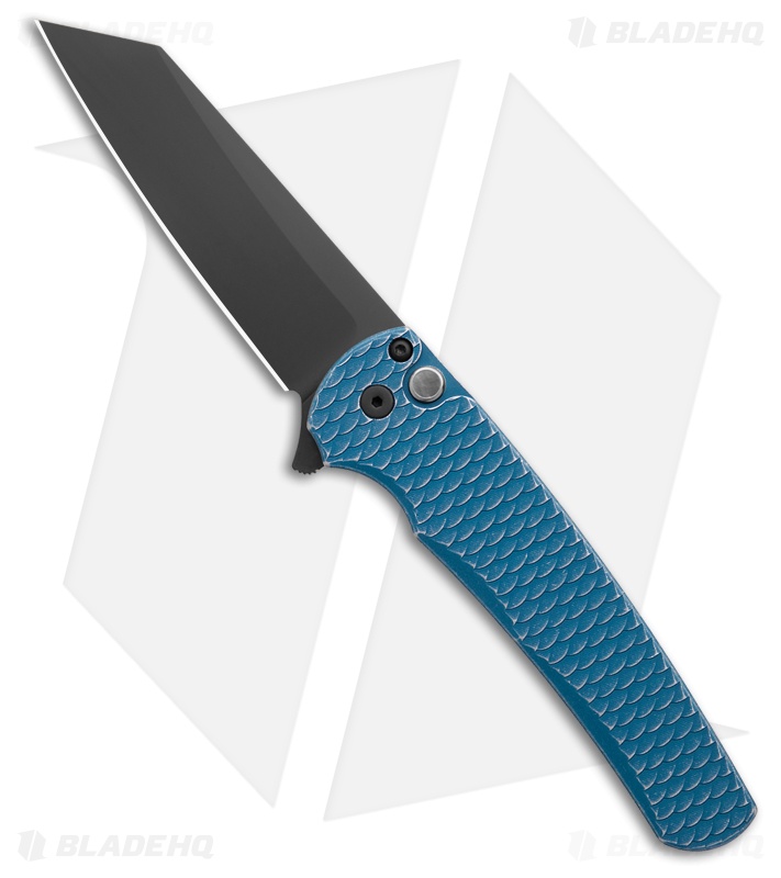 Pro-Tech Malibu Knife Blue Battleworn Dragon Scale | DLC