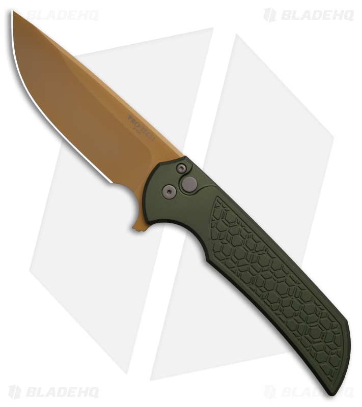 Pro-Tech Mordax Desert Warrior MagnaCut Button Lock Knife