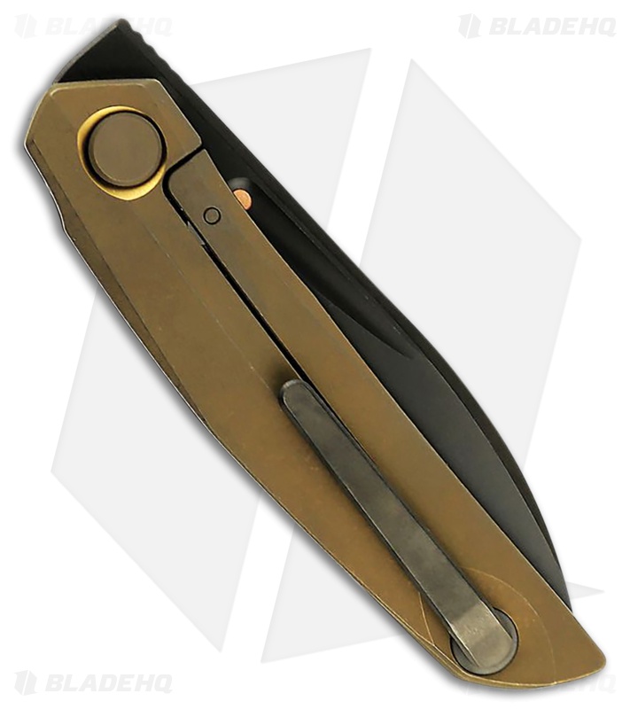 Reate Knives VK Anub Knife Bronze Stonewash Titanium DLC