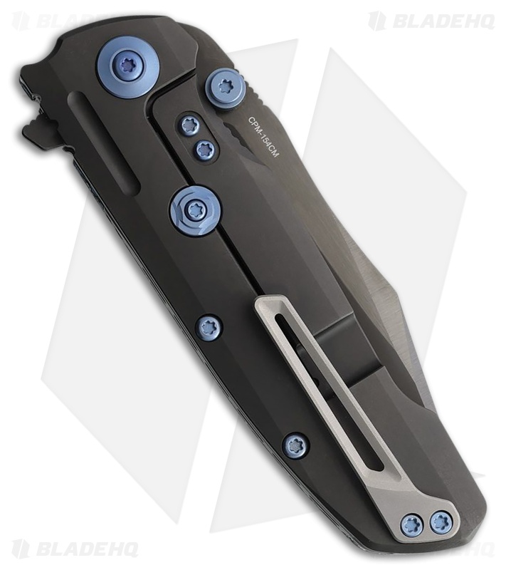 Reate Knives 9D-V2 Knife Black Ti/Frost FatCarbon DLC