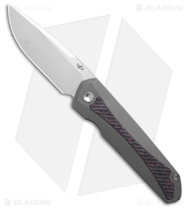 REK Sparrow Frame Lock Knife SW Titanium Purple Haze