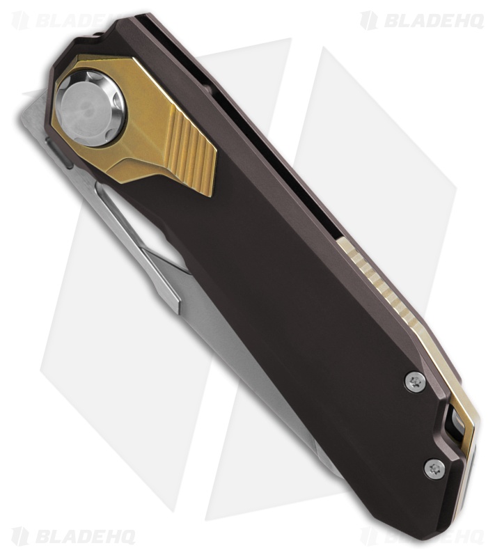 REMETTE RT-Peregrine Falcon Brown Titanium + Gold