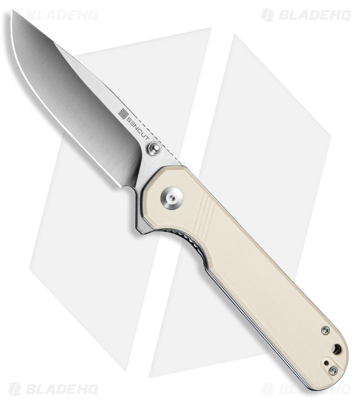 SENCUT Aetheris Knife Ivory G-10 Satin