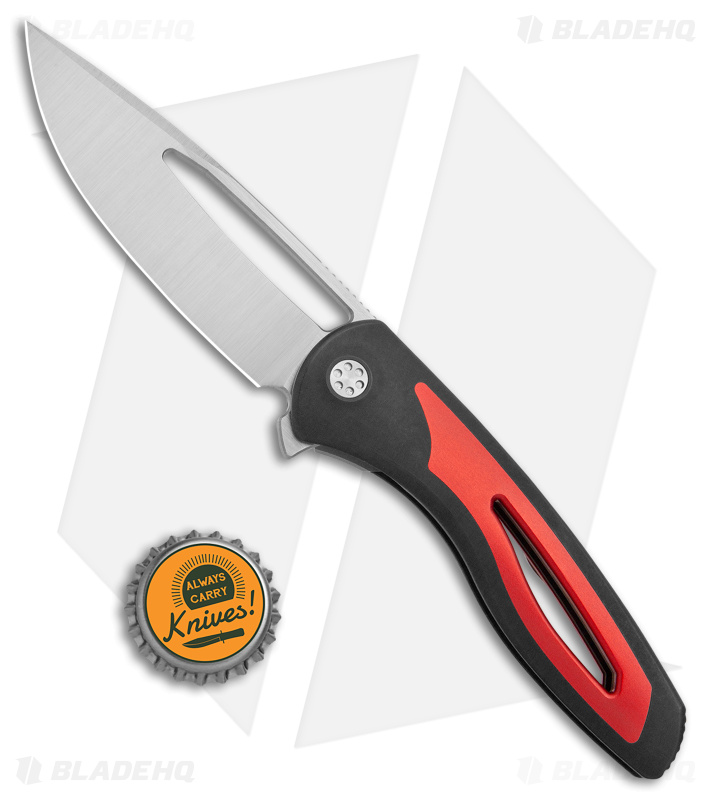 Sharp By Design Apex Frame Lock Knife Red/Black