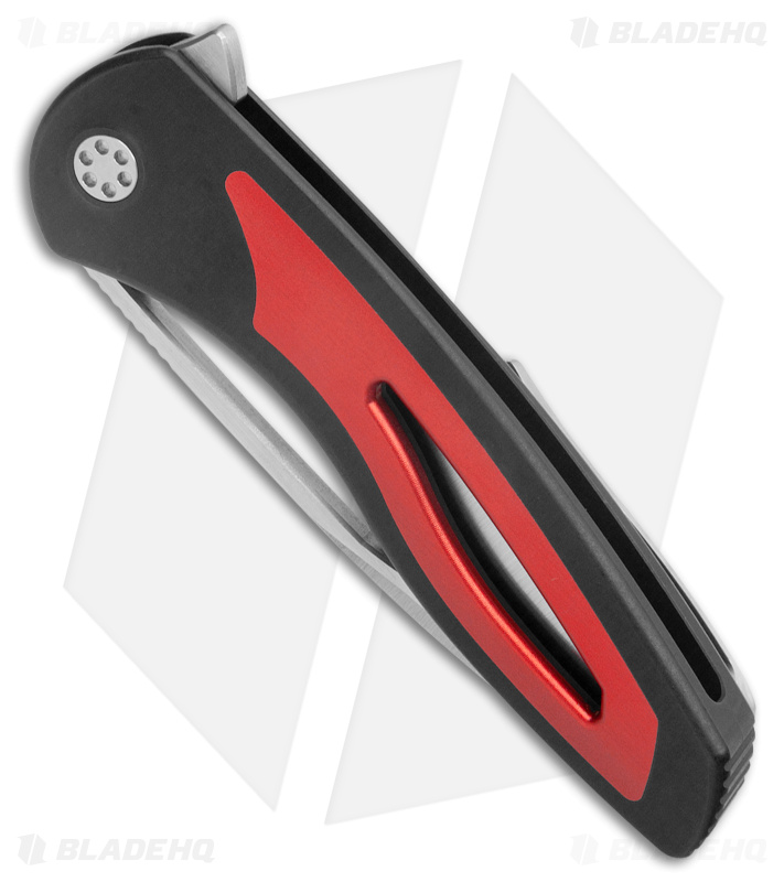 Sharp By Design Apex Frame Lock Knife Red/Black