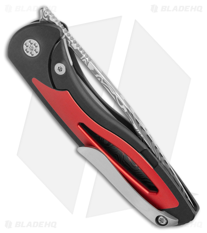 Sharp By Design Apex Frame Lock Knife Damasteel - Blade HQ