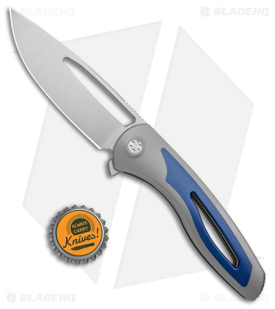Sharp By Design Apex Frame Lock Knife Blue/Gray