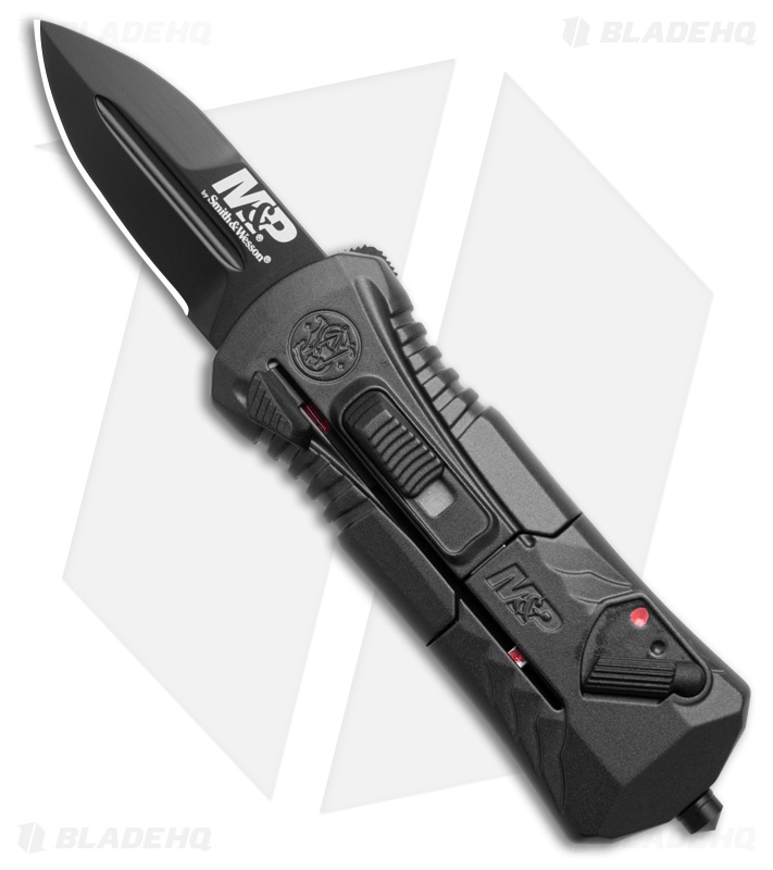 Smith & Wesson MPOTF Compact OTF Knife Gray Aluminum Black