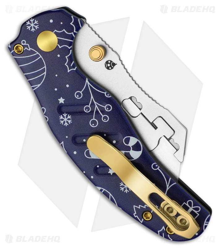 Kizer C01C 2.9 Button Liner Lock Utility Knife Blue G-10 (2.8" BB ...