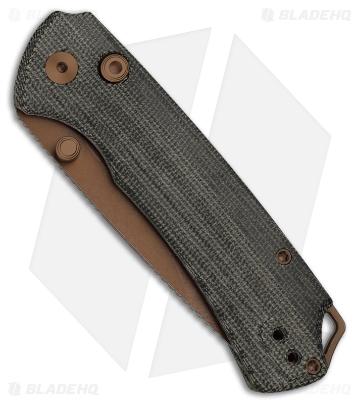 Kizer T1 BD Button Lock Knife | Norplex Ultrex Micarta | Sunset PVD