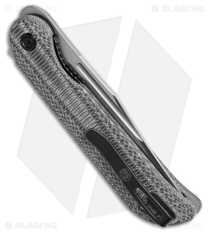 Vosteed Bellamy Knife Black Norplex UltreX Micarta Satin