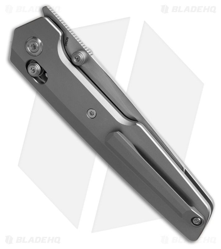 Vosteed Dachshund Crossbar Lock Ti Reverse Tanto Satin M390