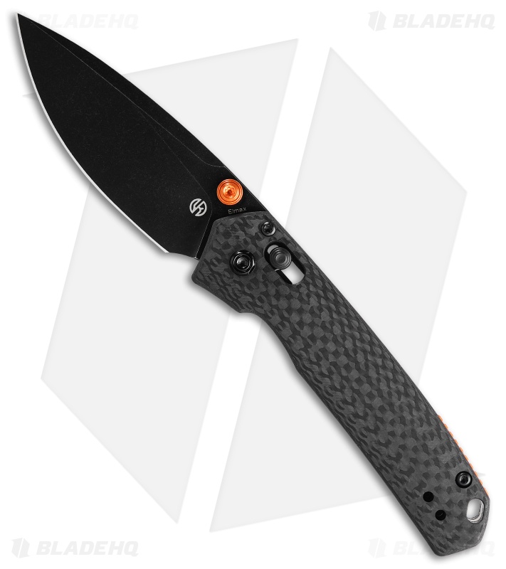 Vosteed Mini Psyop Knife Carbon Fiber Black SW