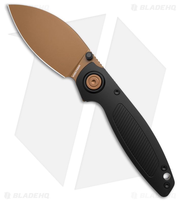 Vosteed Shilin Cutter | Black Aluminum | Copper Dune
