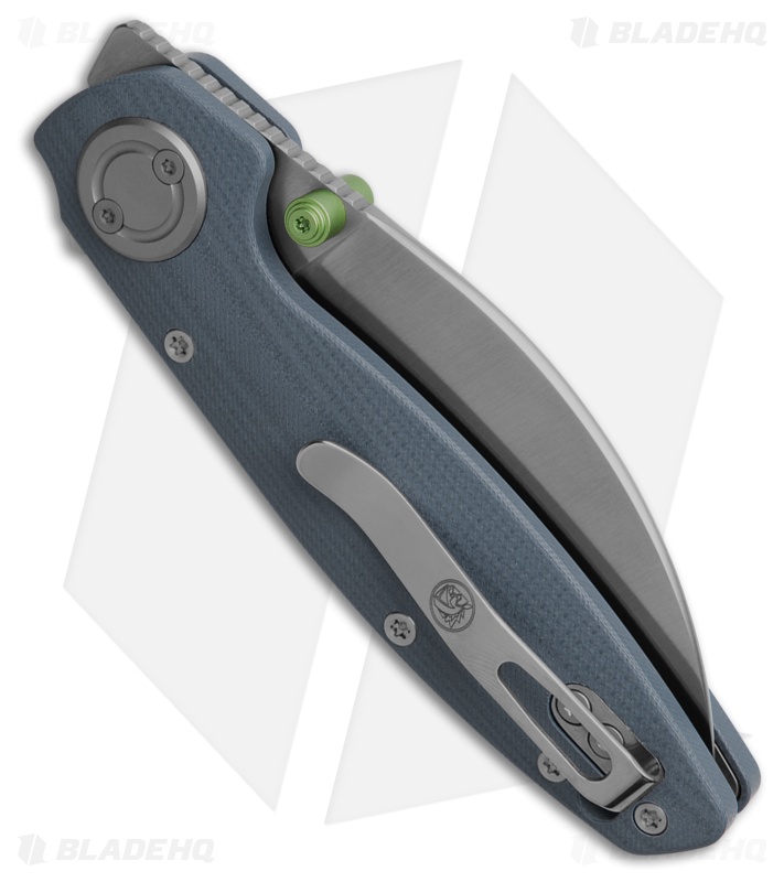 Vosteed Shilin Cutter Blue G-10 Drop Point Satin 154CM