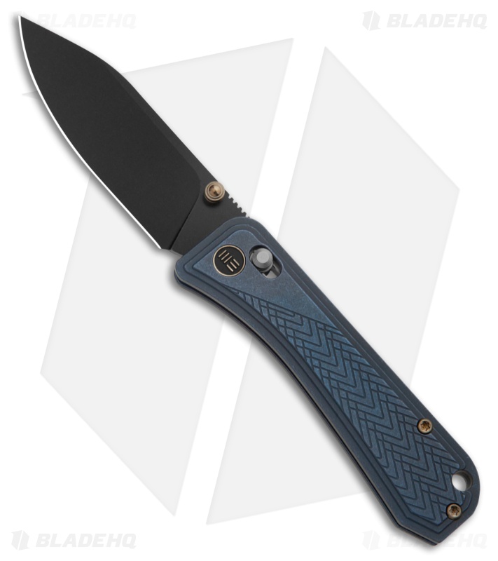 WE Knife Co. Bougie Banter Knife Blue Titanium Black SW