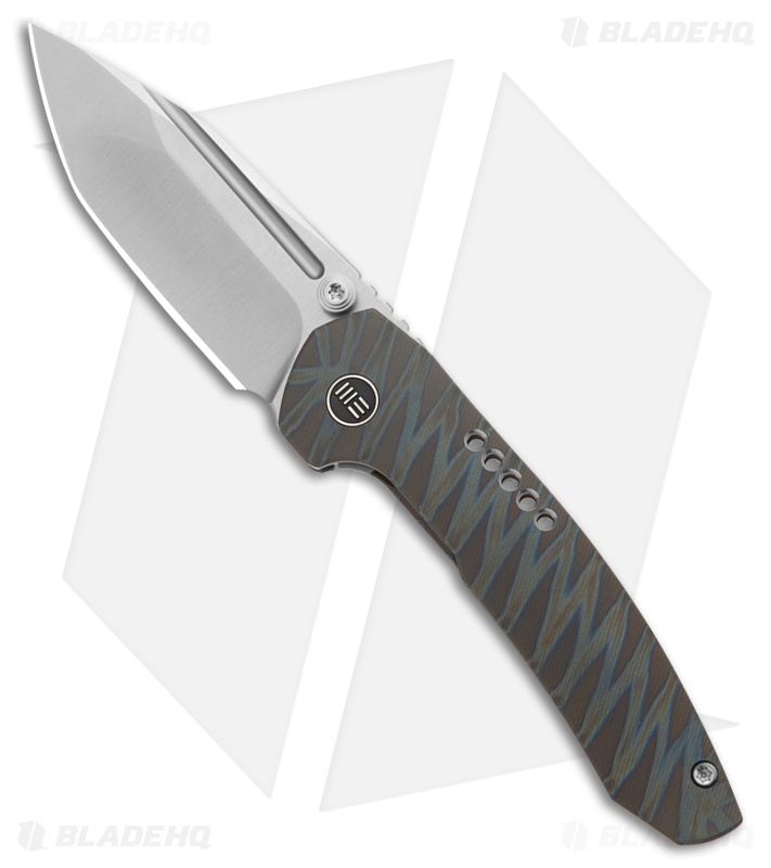 WE Knife Co. Micro Trogon Knife Flamed Titanium Satin