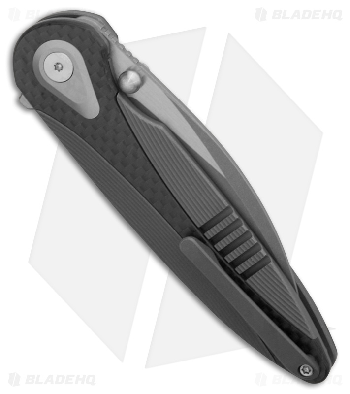 WE Knife Co. Zenthra Knife Black Twill carbon fiber