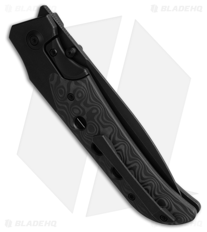 WE Knife Co. WE-Guthrie Knife Black Ti Rose CF