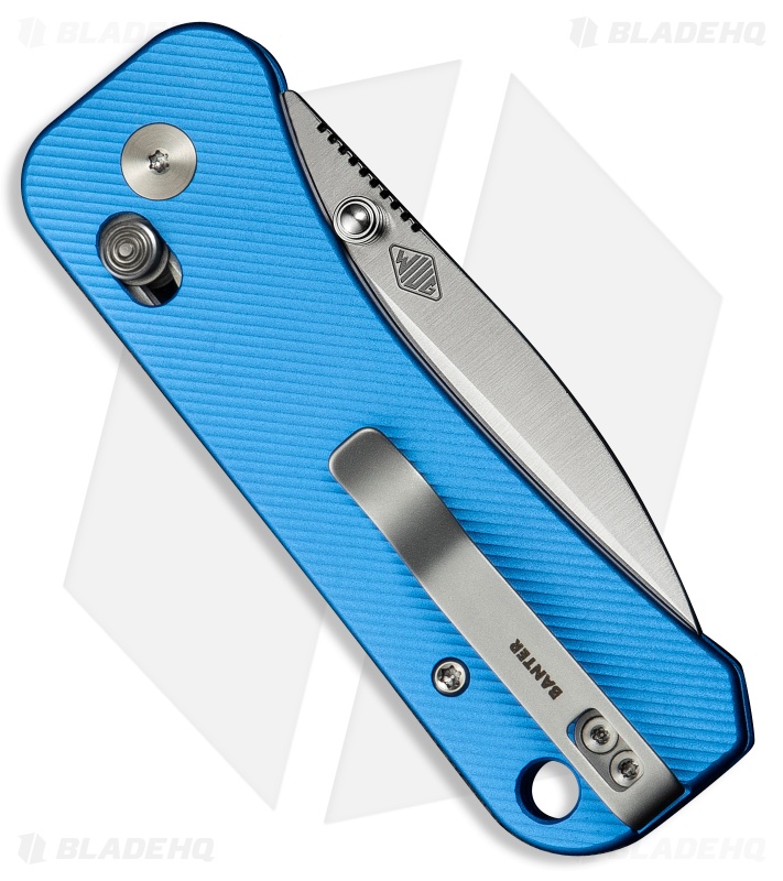 WE Knife Co. Banter 2 Knife Blue Aluminum Satin