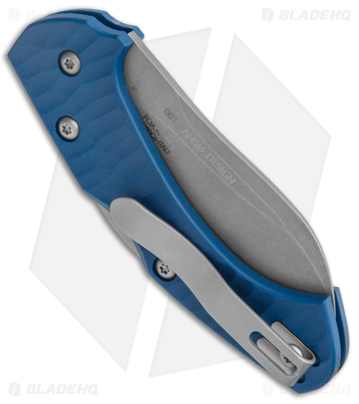 Fox Knives Anso Zero Blue G-10 (SW) - Blade HQ
