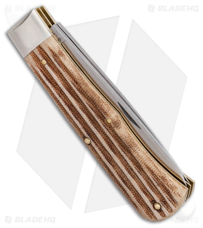 GEC Tidioute Cutlery #23 Pioneer Trapper Pocket Knife 4.5" Woodland ...